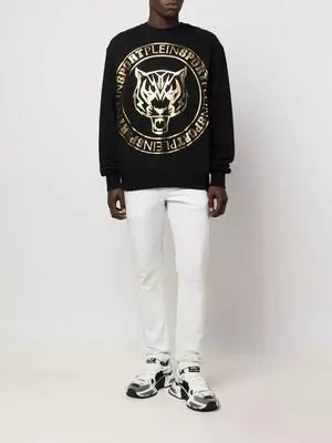 PLEIN SPORT Tiger Head Sweatshirt - Black