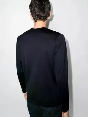 Sunspel Long-sleeve T-shirt - Blue