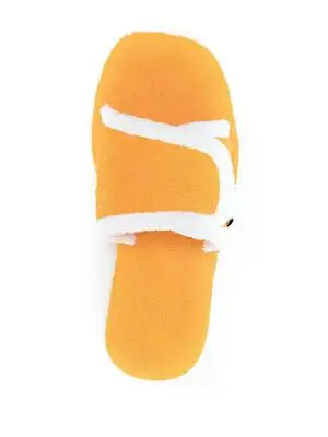Senso Iris Towelling Sandals - Orange