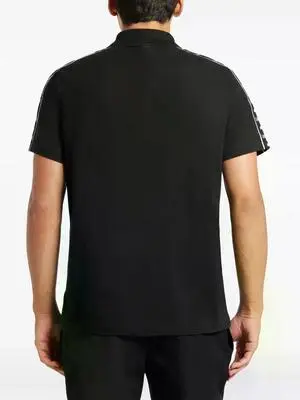 Lacoste Logo-embroidered Side-stripe Polo Shirt