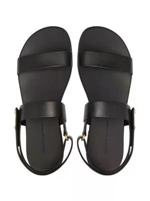 GIUSEPPE ZANOTTI Shaun Logo-plaque Sandals