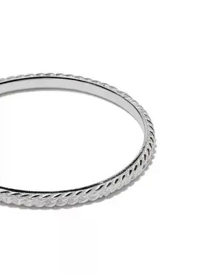 WOUTERS & HENDRIX 18kt White Gold Gourmet Chain Ring - Silver