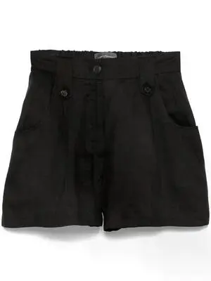 Lorena Antoniazzi Ramie Shorts - Black