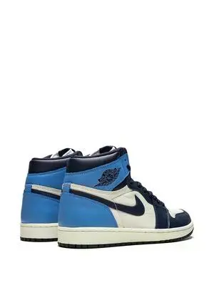 JORDAN Air 1 Retro High Og Obsidian/university Sneakers - Blue