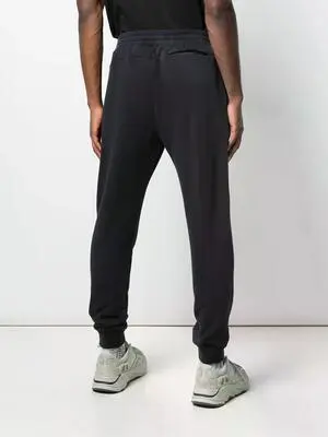 DELANTIC Ea Velour-lined Track Pants - Blue