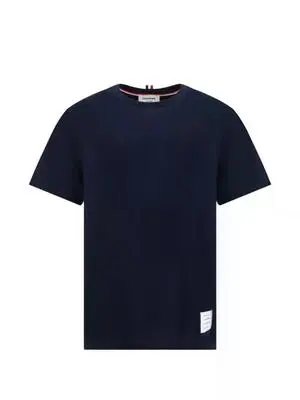 Thom Browne Relaxed Side-slit T-shirt - Blue