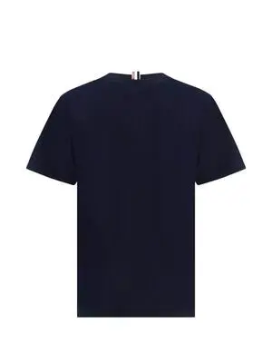Thom Browne Relaxed Side-slit T-shirt - Blue