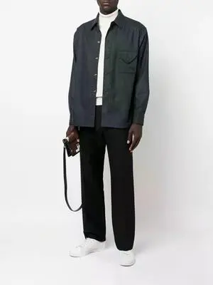 Giorgio Armani Wool Shirt Jacket