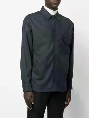 Giorgio Armani Wool Shirt Jacket