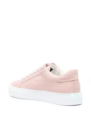 HIDE&JACK Essence Tuscany Crocodile-effect Sneakers - Pink