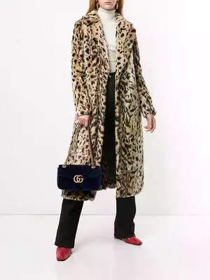 UNREAL FUR Leopard-print Faux Fur Coat