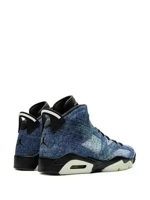 JORDAN 6 Washed Denim Sneakers