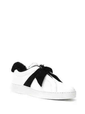 ALEXANDRE BIRMAN Shearling-trimmed Sneakers