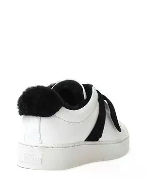 ALEXANDRE BIRMAN Shearling-trimmed Sneakers
