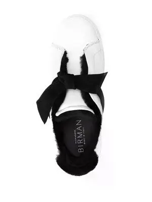 ALEXANDRE BIRMAN Shearling-trimmed Sneakers