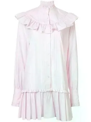 MACGRAW Fable Dress With Ruffled Neckline