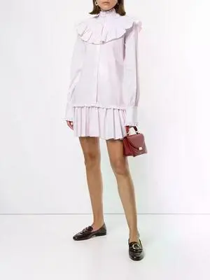MACGRAW Fable Dress With Ruffled Neckline