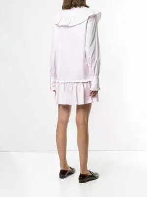MACGRAW Fable Dress With Ruffled Neckline