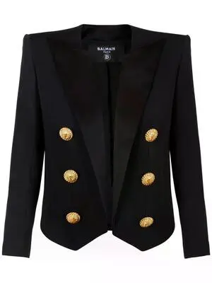 Balmain Long Sleeve Blazers For Women