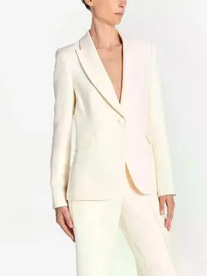 Adam Lippes Single-breasted Tuxedo Blazer - Neutrals