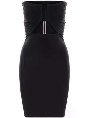 Rick Owens Prong Mini Dress - Black