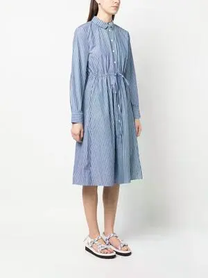 Tommy Hilfiger Stripe Cotton Shirt Dress
