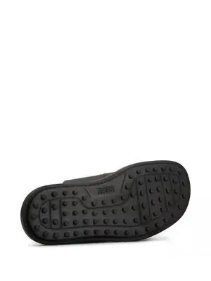 TOD'S Leather Sandals With Decorative Buckle Detail