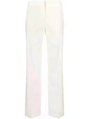 Fabiana Filippi Virgin Wool Tailored Trousers Milk
