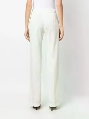 Fabiana Filippi Virgin Wool Tailored Trousers Milk
