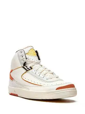 JORDAN Air Retro 2 Maison Chateau Rouge Sneakers