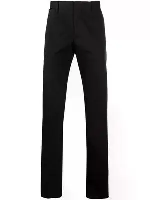 Zegna Four-pocket Cotton Chinos - Black