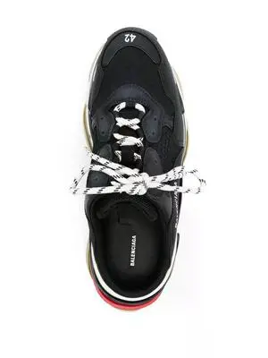 Balenciaga Triple S Sneakers - Black