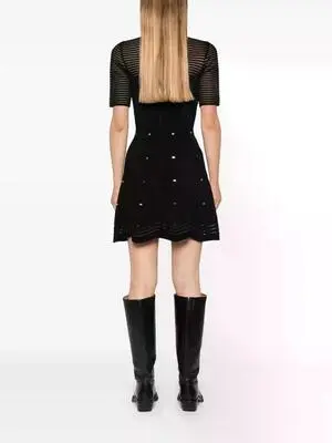 Elisabetta Franchi Knit Mini Dress
