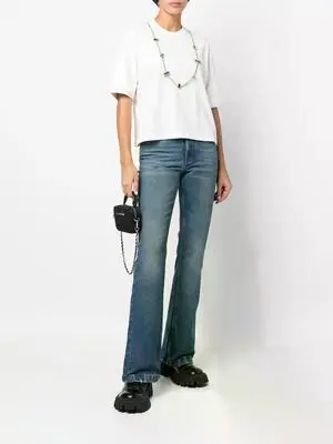 AMBUSH Boxy T-shirt With Chain Detail
