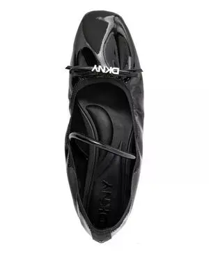 Dkny Ballerina Shoes With Bow Detailing