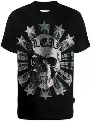 Philipp Plein Round Neck T-shirt - Black