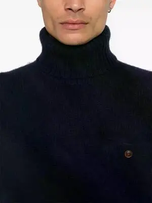 Polo Ralph Lauren Wool-cashmere Blend Roll Neck Sweater