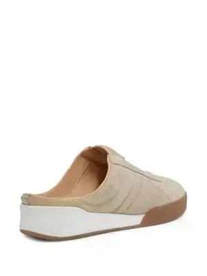 COURREGES Suede Club 02 Mules - Neutrals