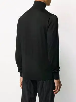Dolce & Gabbana Cashmere Roll Neck Jumper - Black
