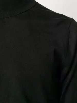 Dolce & Gabbana Cashmere Roll Neck Jumper - Black
