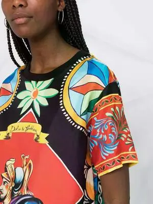 Dolce & Gabbana Carretto Print T-shirt