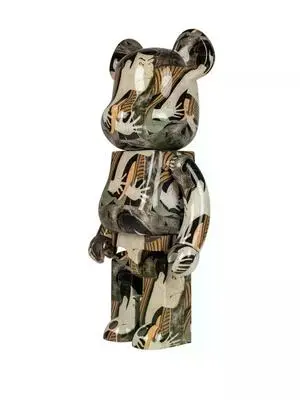 MEDICOM TOY X Toshusai Sharaku Sansei Otanioniji No Ya Be@rbrick 400% Figure - Black