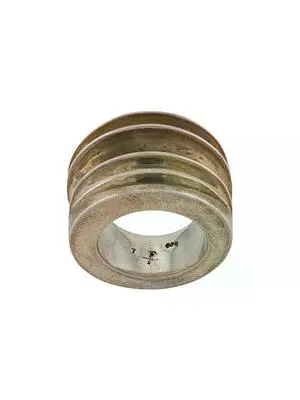 PARTS OF FOUR Foldform Crescent Ring - Silver