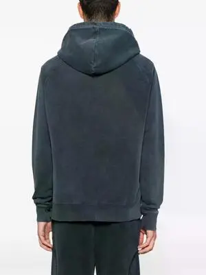 Études Studio Logo Embroidered Zip-up Hoodie