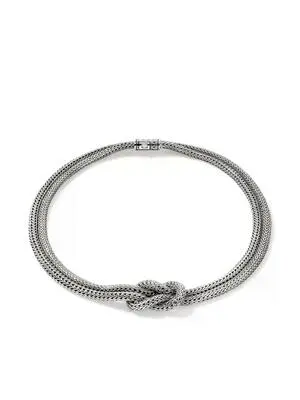 John Hardy Sterling Love Knot Necklace
