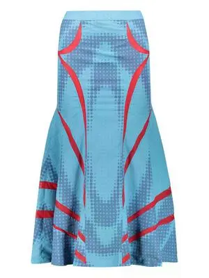 PAOLINA RUSSO Printed Skirt
