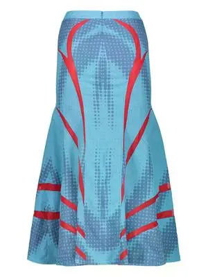 PAOLINA RUSSO Printed Skirt