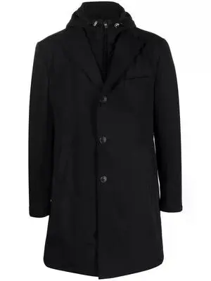 Corneliani Single-breasted Hooded Jacket