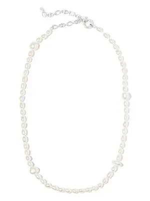 MARIA BLACK Martini Pearl Necklace - Silver