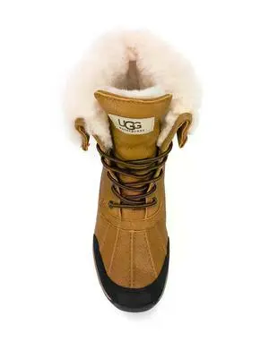 UGG Shearling Lined Lace-up Boots